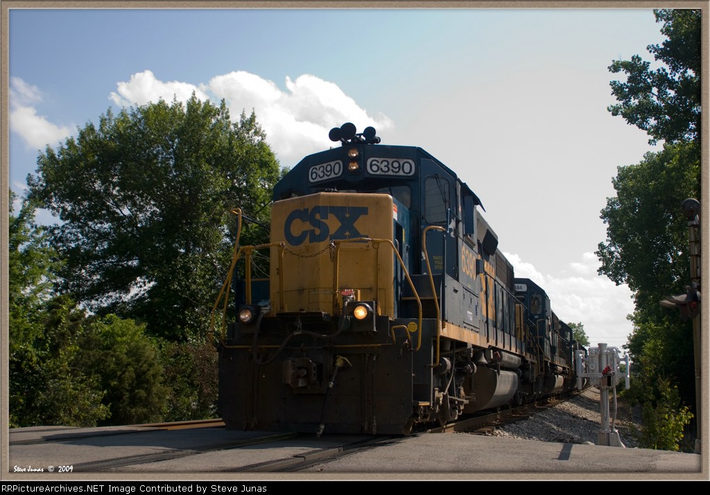 CSX 6390 W097